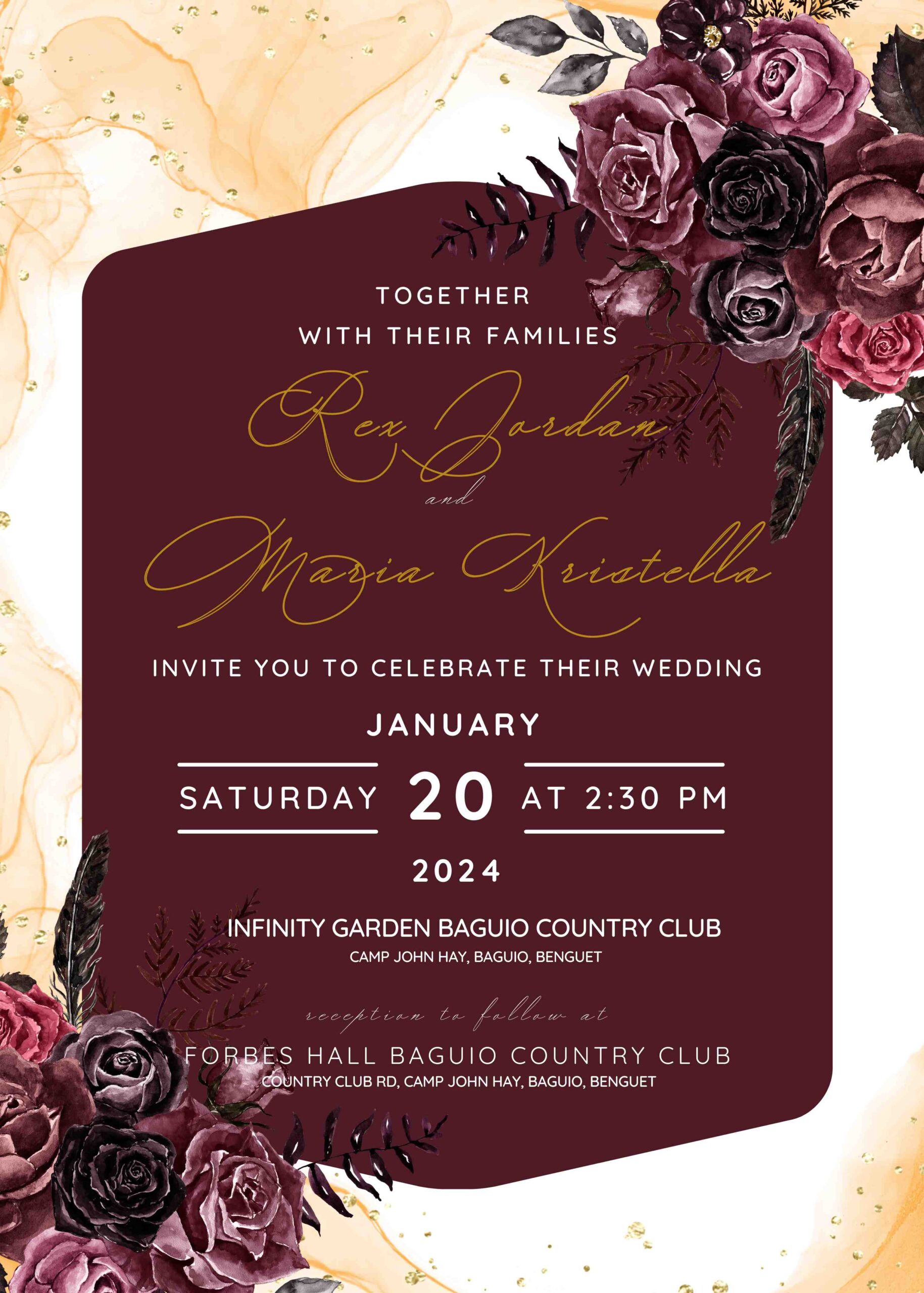 Rex Jordan and Maria Kristella are Getting Married! - You Are Invited